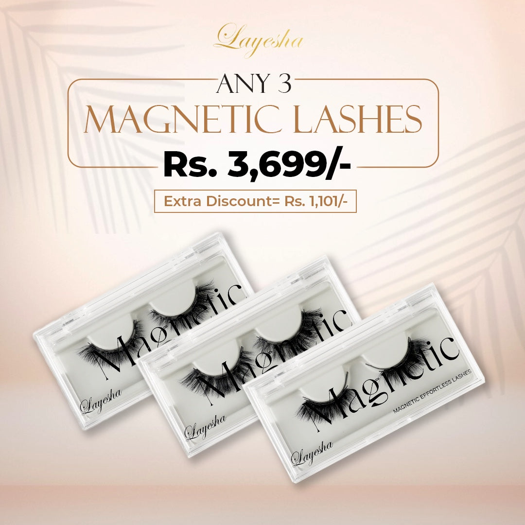 Any 3 Magnetic Lashes – Layesha Lashes